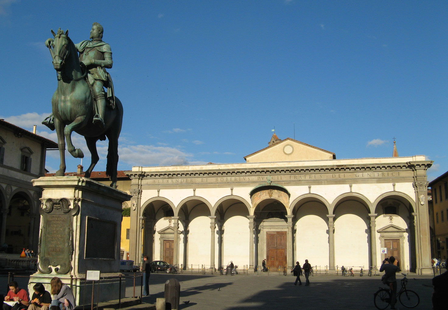 Santa Croce Church in Florence, Italy and Museum Complex of Santa Croce